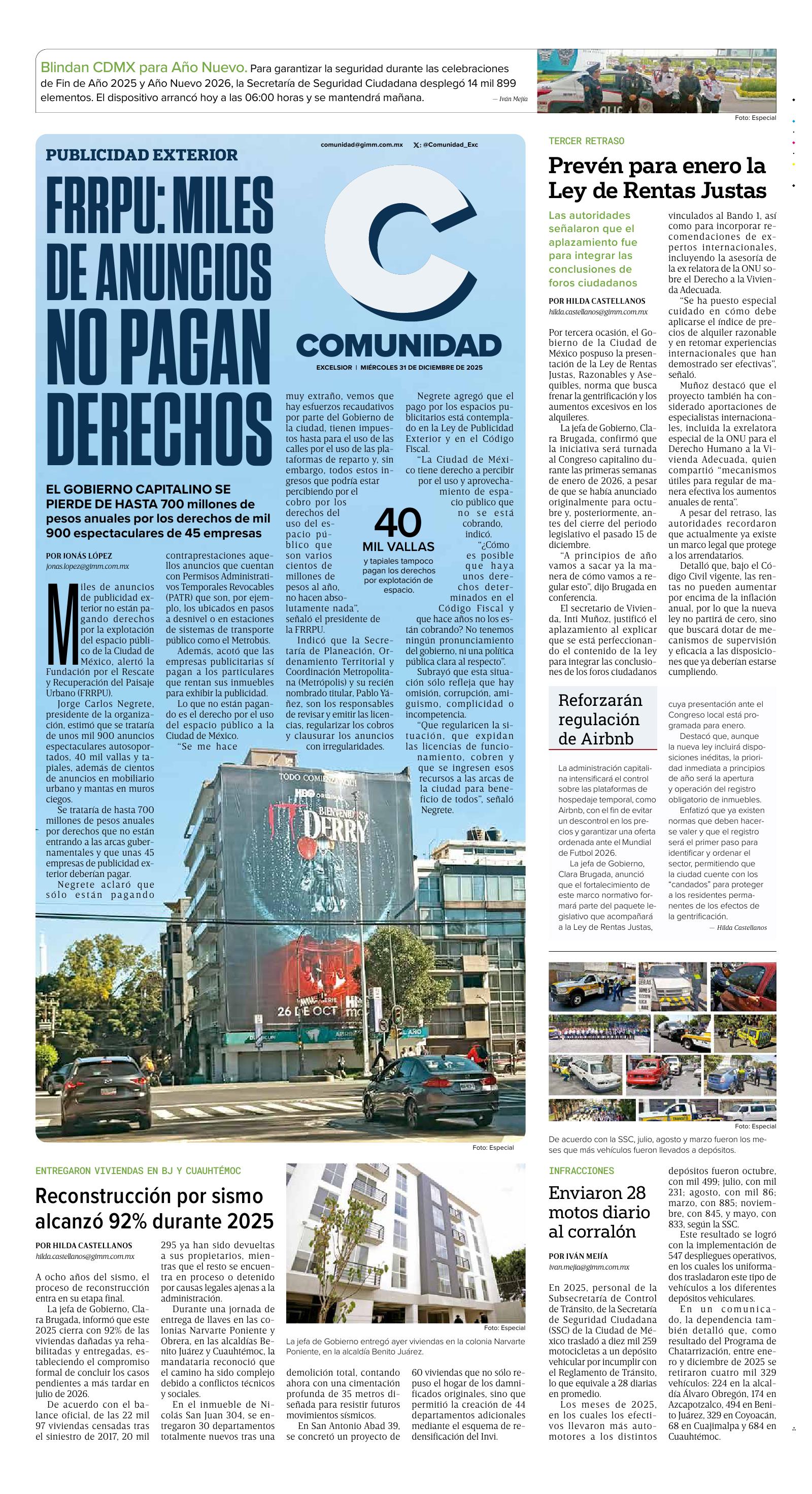 Edición Impresa Comunidad